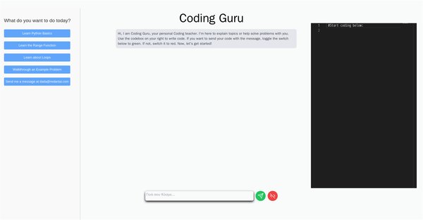 Coding Guru - Персонализированная платформа обучения программированию • Нейро-Сети.ру