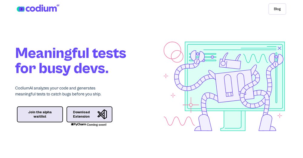 Codium - Помощь в тестировании кода посредством проанализированных предложений • Нейро-Сети.ру