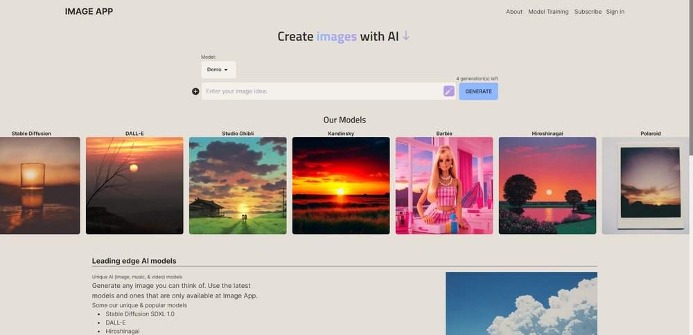 Image App - Инструмент для создания и обучения пользовательских ...