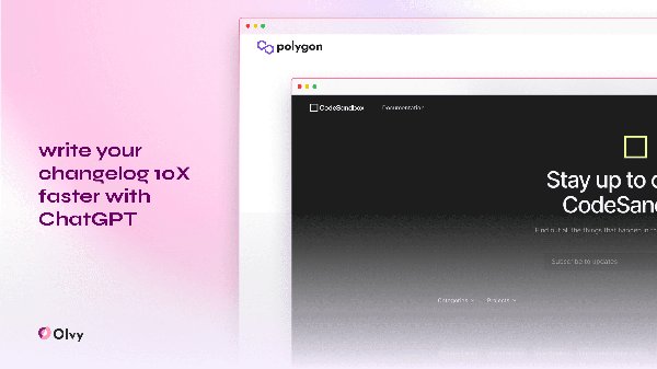 Olvy Changelogs - Инструмент для ведения журнала изменений • Нейро-Сети.ру