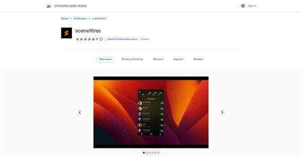 sceneXtras - Интерактивная трансляция с диалогами персонажей • Нейро-Сети.ру