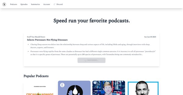 Scribbler.so - Быстро подводите итоги и слушайте подкасты • Нейро-Сети.ру