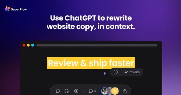 Superflow Rewrite - Добавляйте мультимедийные аннотации на веб-сайт, создавайте копии и ...
