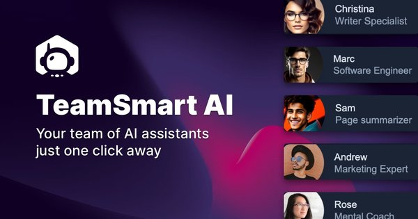 TeamSmart AI - Расширение Google Chrome для повышения ...